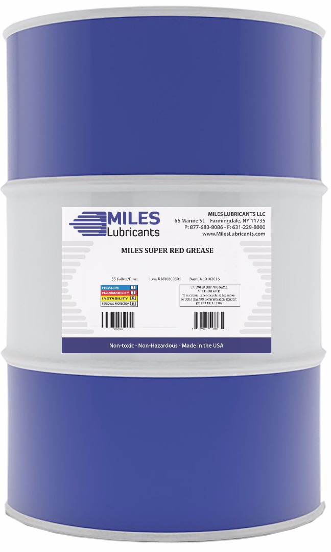 Miles Super Red Grease (400 Lb.) | Ave Petroleum